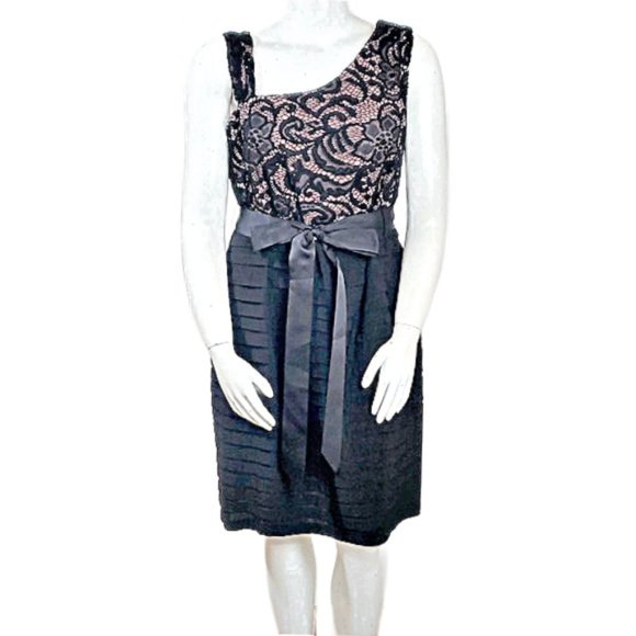 R&M Richards | Dresses | Rm Richards Black Lace Cocktail Dress | Poshmark